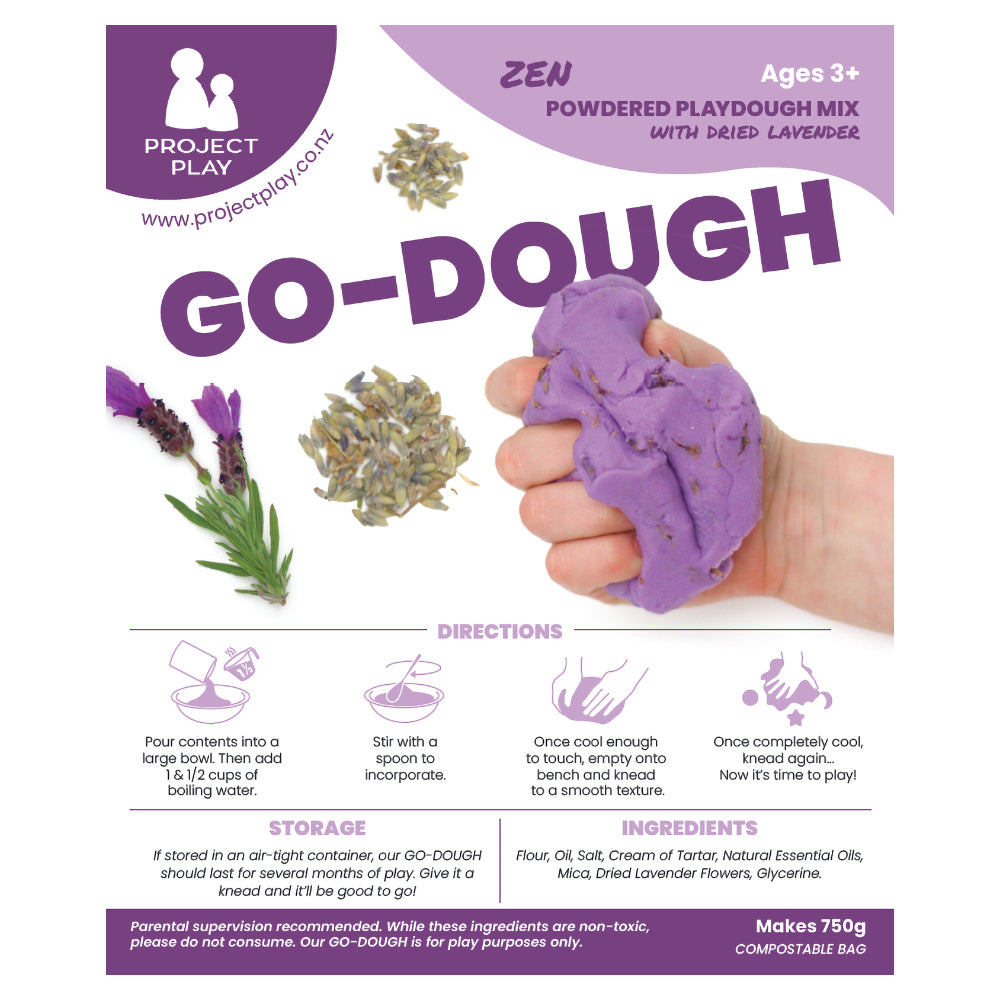 GO-DOUGH Powdered Playdough Mix Zen | Safe, unique & affordable toys ...